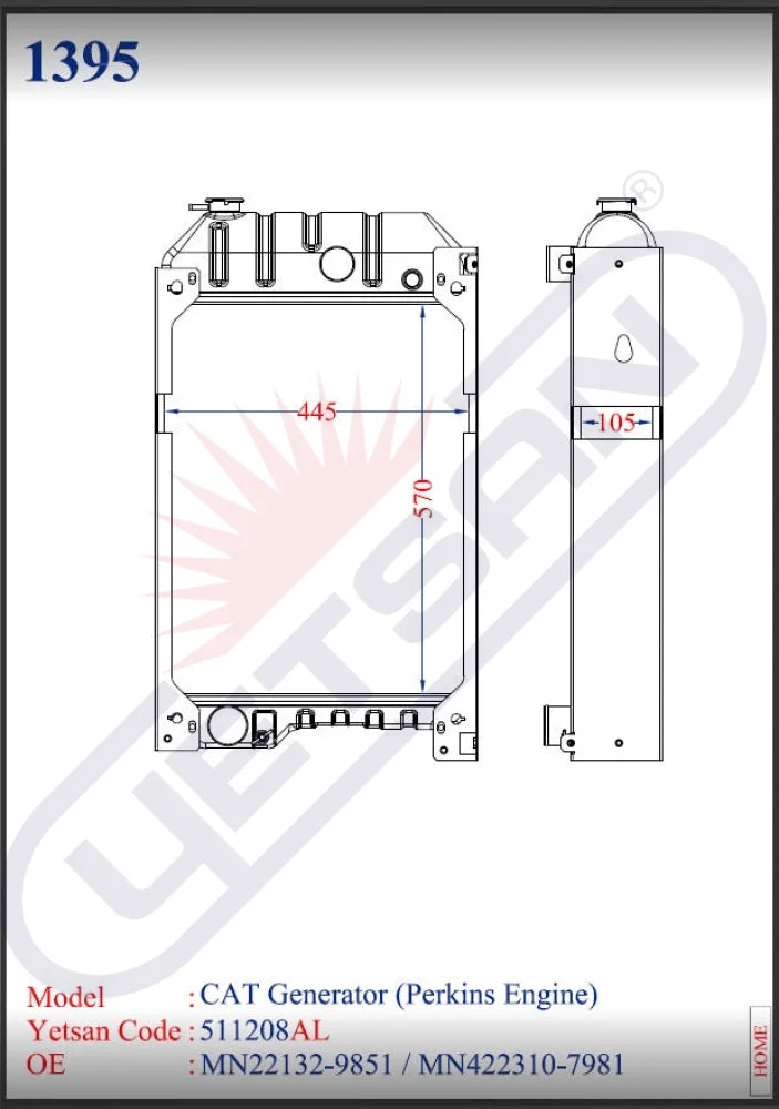 CAT Generator (Perkins Engine) – Yetsan Catalog