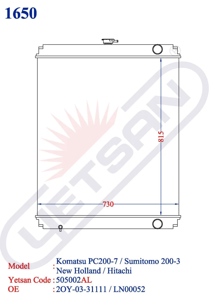 HITACHI Hitachi / PC 200-7 / Sumitomo 200-3 / New Holland – Yetsan Catalog