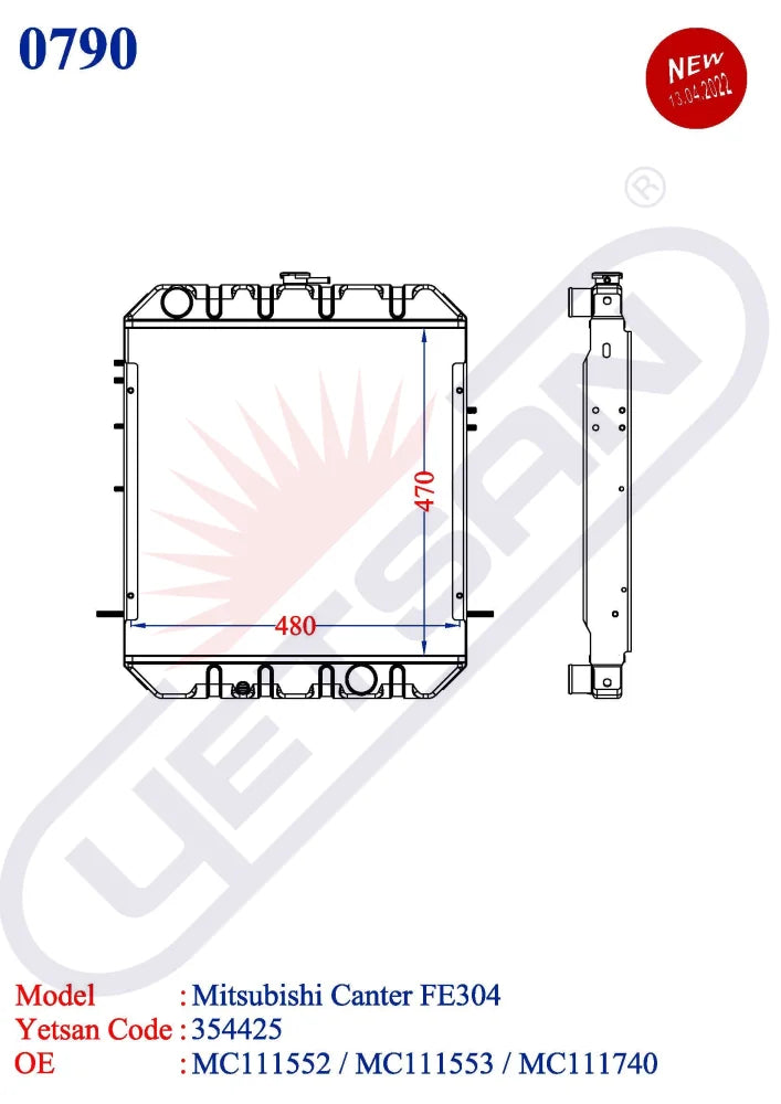 MITSUBISHI Canter FE304 – Yetsan Catalog
