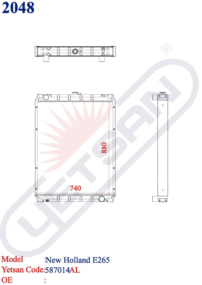 NEW HOLLAND E265 – Yetsan Catalog