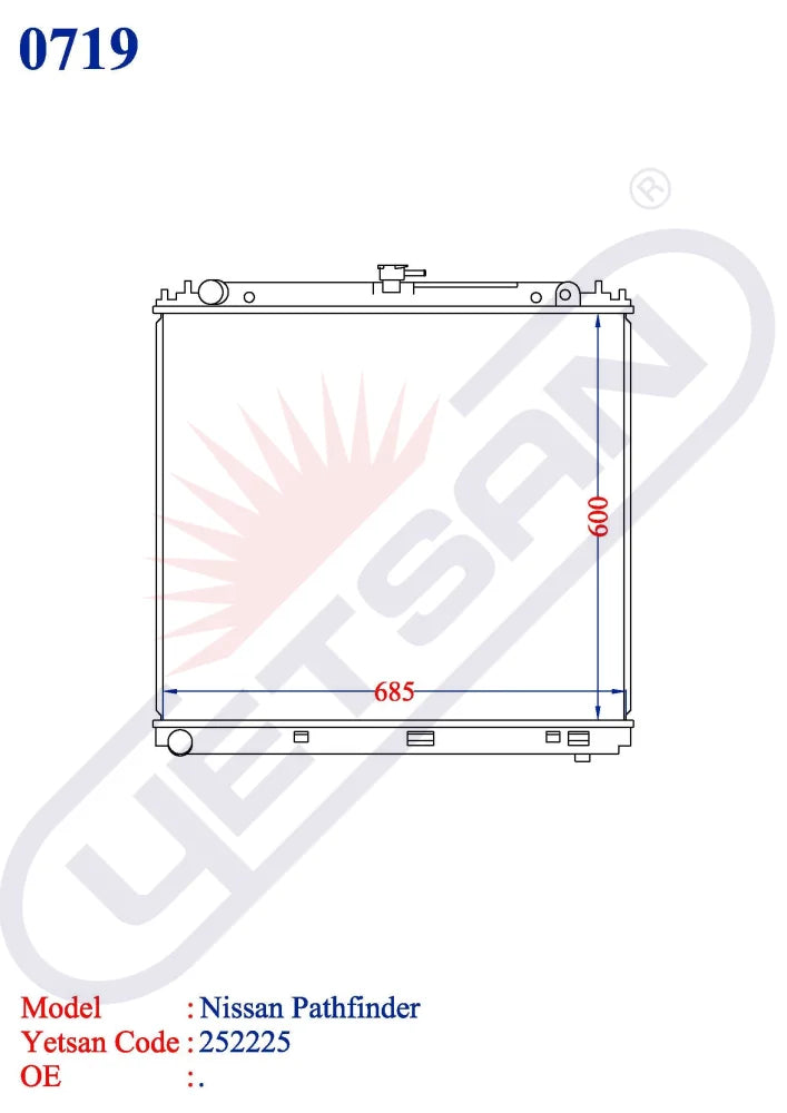NISSAN Pathfinder – Yetsan Catalog