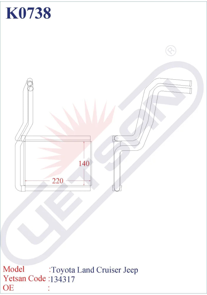 TOYOTA Land Cruiser Jeep – Yetsan Catalog